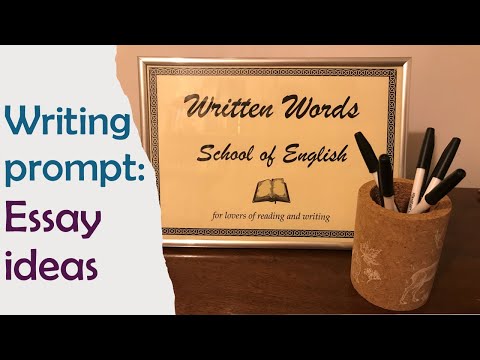 Essay writing prompt