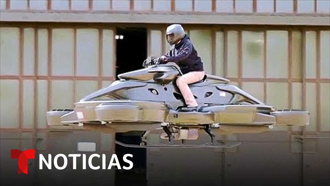 Presentan la primera moto voladora del mundo - Zenu Digital