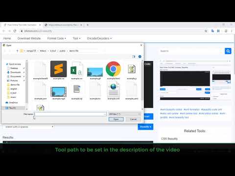 Free Online Tool XML Formatter, Beautifier – BFO Tool