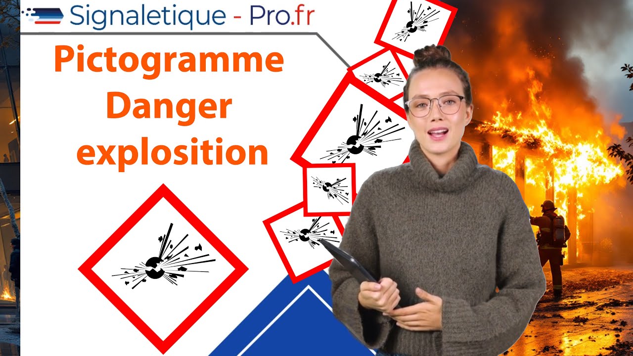 Pictogramme danger d'explosition SGH01