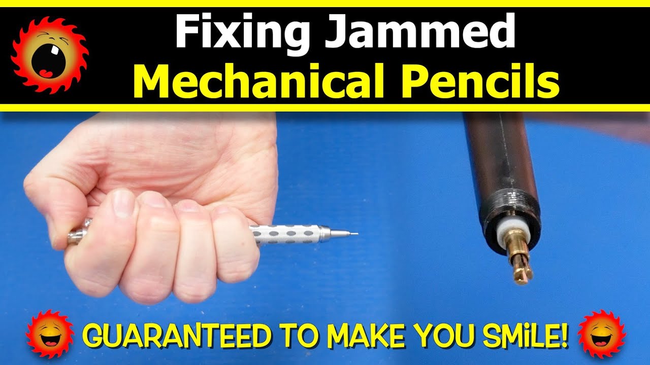 How to Fix Jammed Mechanical Pencils, with Humor!