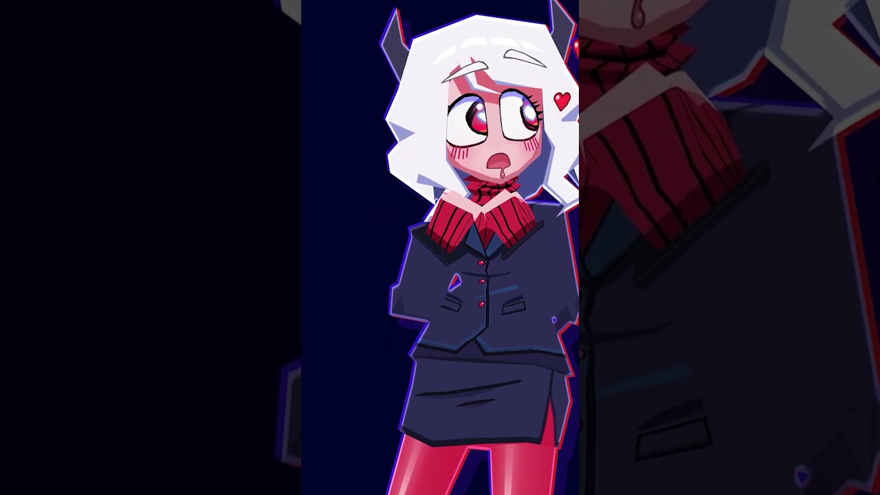 3D Modeus from Helltaker! 💖✨(Full video below!)  #3dart #blender3dmodelling #art #animation