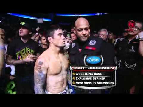 WEC 53 Dominick Cruz v Scott Jorgensen Fight !! ( Entrance Only ) HD