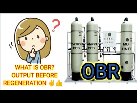 #OBR,#SOFTER,OUT PUT BEFORE REGENERATION IN DM PLANT SOFTENERS#OBR✌👍😇❤