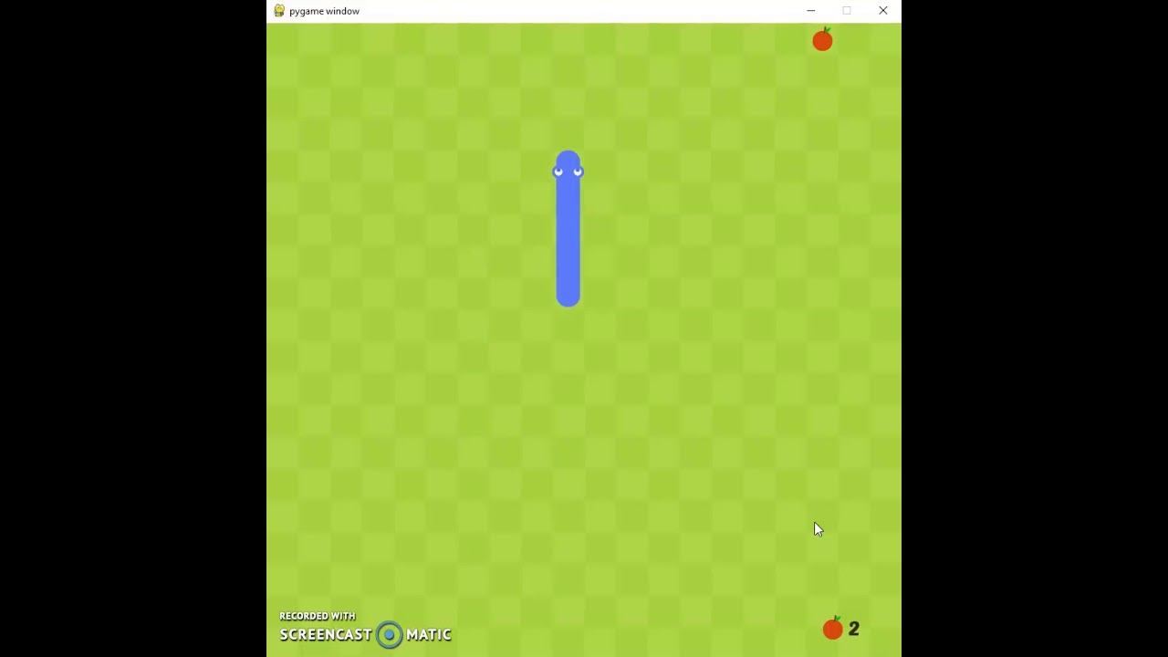 Snake game with Python / Pygame