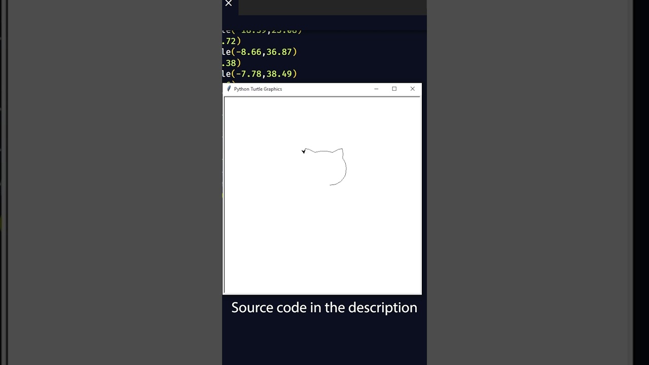 Github Logo - Python Turtle Graphics Drawing