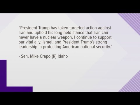 Both Idaho Senators back Trump as the US strikes 3 Iranian nuclear sites