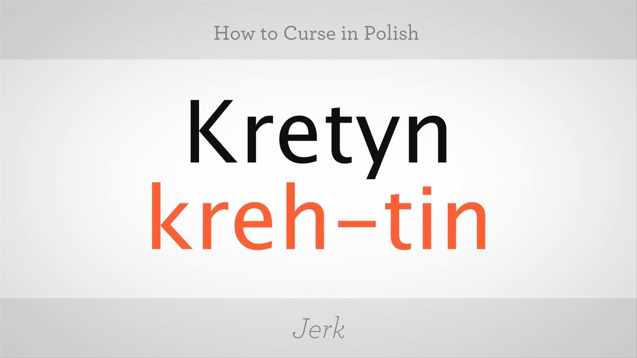 How to Curse in Polish | Polish Lessons