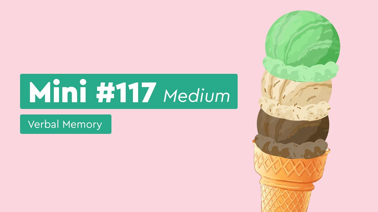 Visual Memory Activity - Mini Packet 117 - Medium
