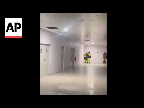 Palma airport flooded after heavy rains hit Spain's Mallorca island