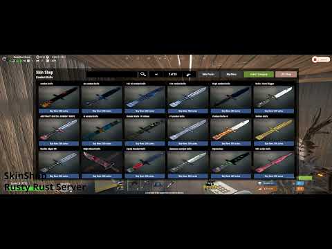 Skin Shop Rusty Rust Server