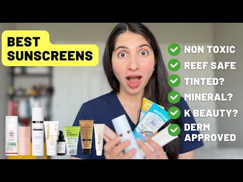 Top 10 Sunscreens Reviewed by a Dermatologist-Safe, Clean & Tinted Options! Dr. Sanober Pezad Doctor