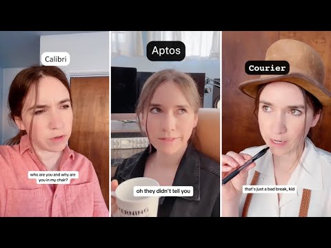 Font humor – Grace Wen