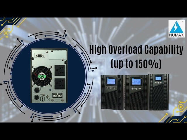 Numax Modular UPS - Numax 40 kva Three Phase Online Ups Manufacturer ...