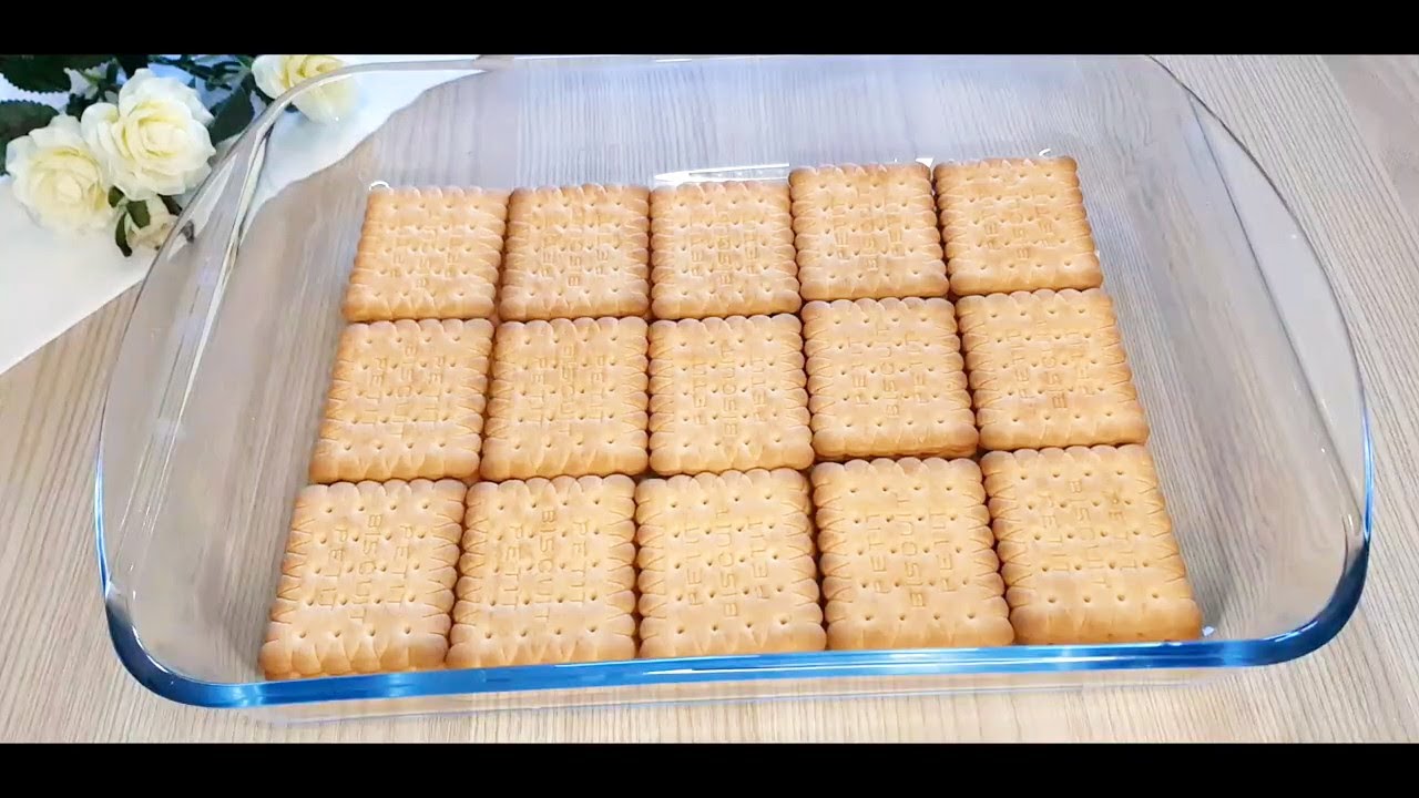 These creamy squares are a combination of a pudding and biscuit. A ...