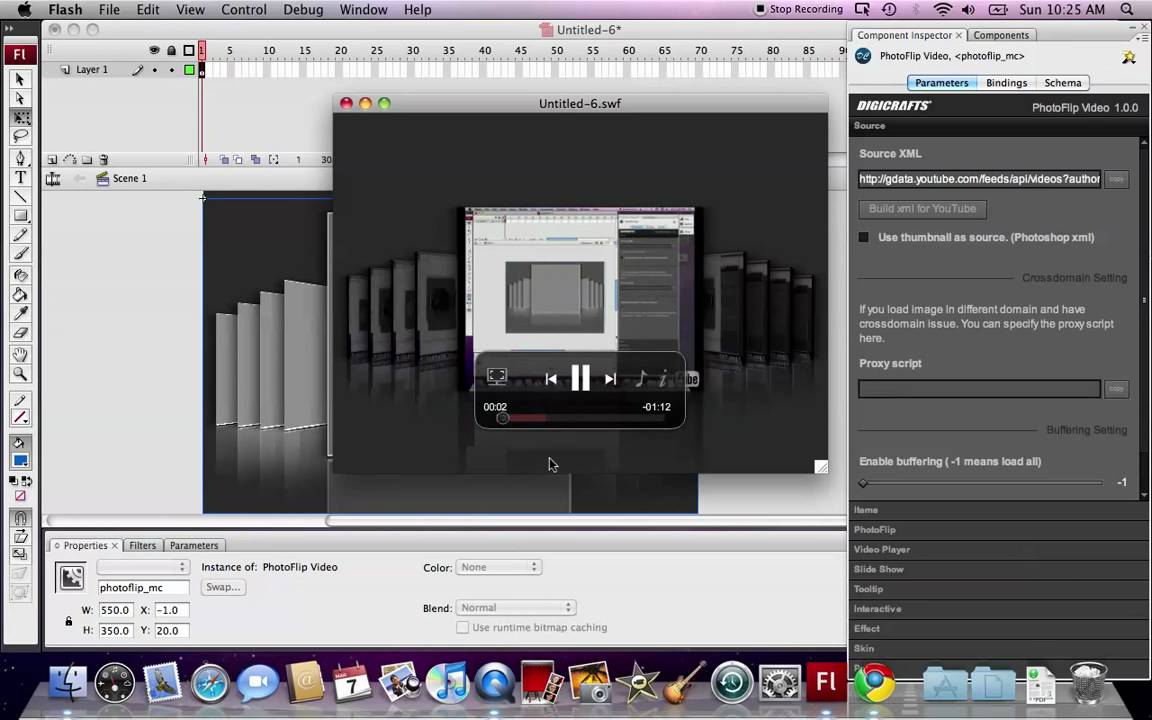 Digicrafts How to: Build video player with cover flow effect