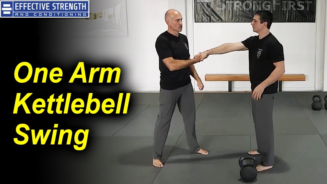 One Arm Kettlebell Swing by Pavel Tsatsouline
