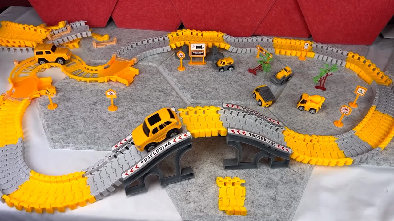 Construction Race Track Toy Set Review