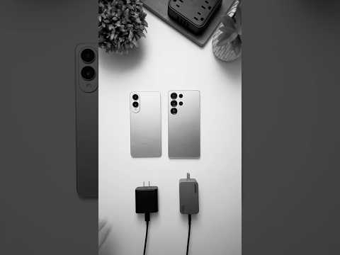 Samsung Galaxy S25 Edge versus Galaxy S25 Ultra charging test #samsung #samsunggalaxy #spen