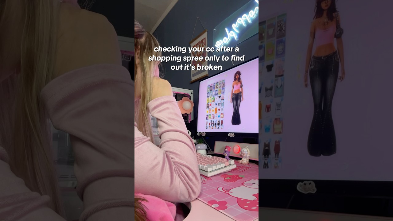 after HOURS of cc shopping too 😭 | #sims4 #shorts #thesims4 #gaming