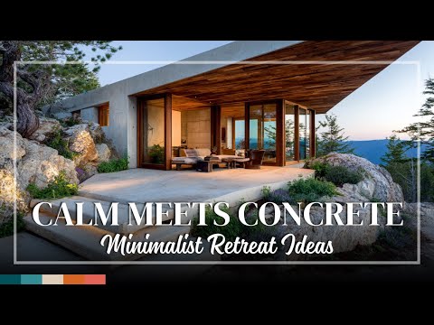 Brutalist Wellness Retreats: Concrete Houses with Spas, Courtyards & Serene Vibes