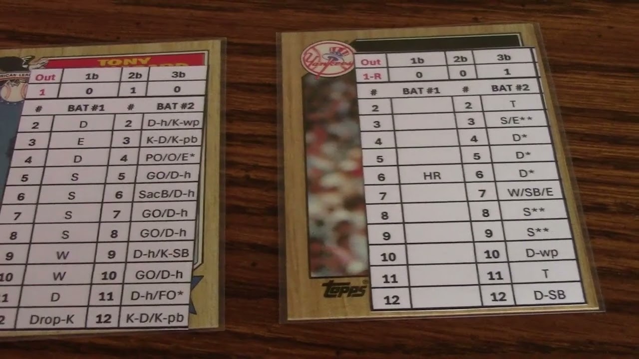 4 DICE BASEBALL - INSTRUCTIONAL VIDEO