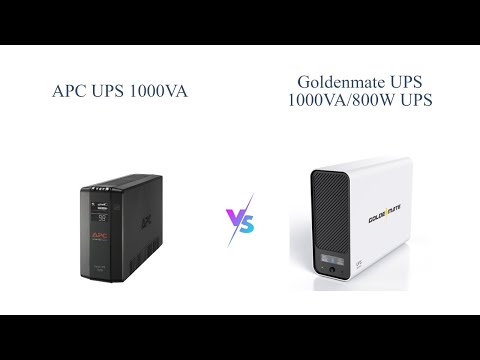 APC UPS 1000VA vs GOLDENMATE UPS 1000VA/800W 🔋🔌💻
