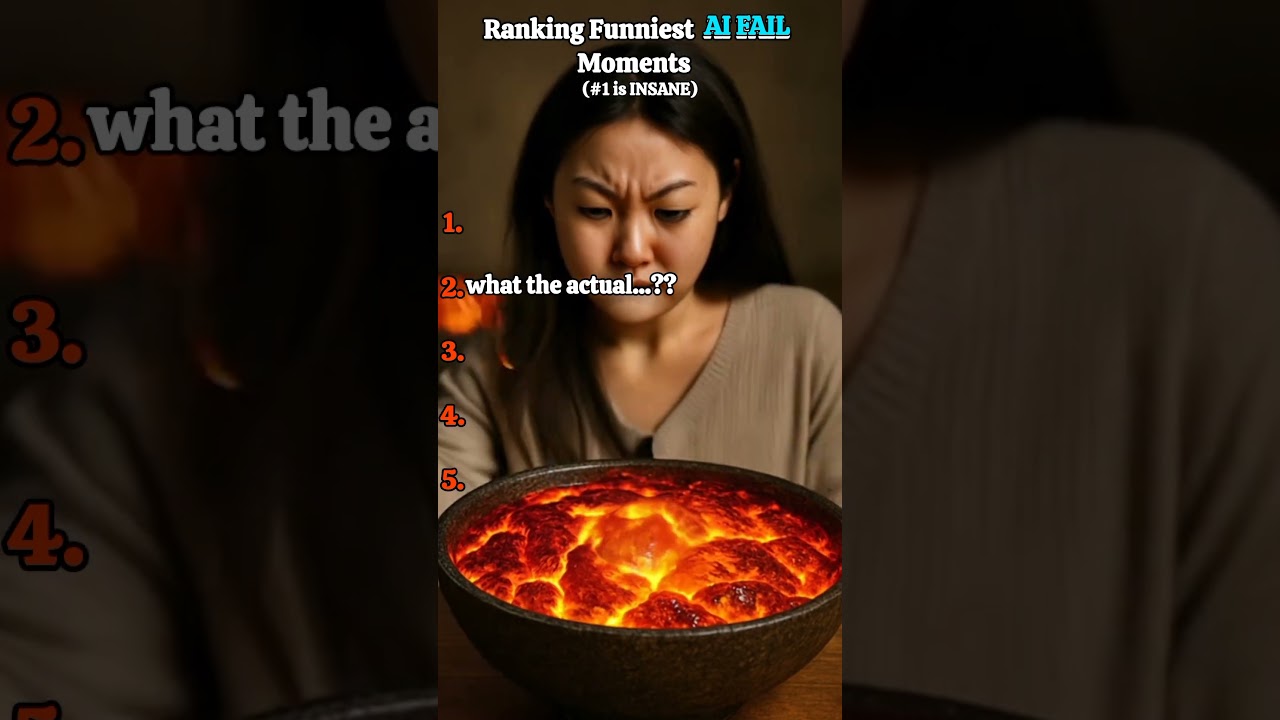 Ranking Funniest AI Fail Moments