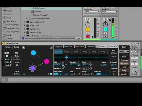 Superposition: probabilistic concatenative multisampler+multifx - Gearspace
