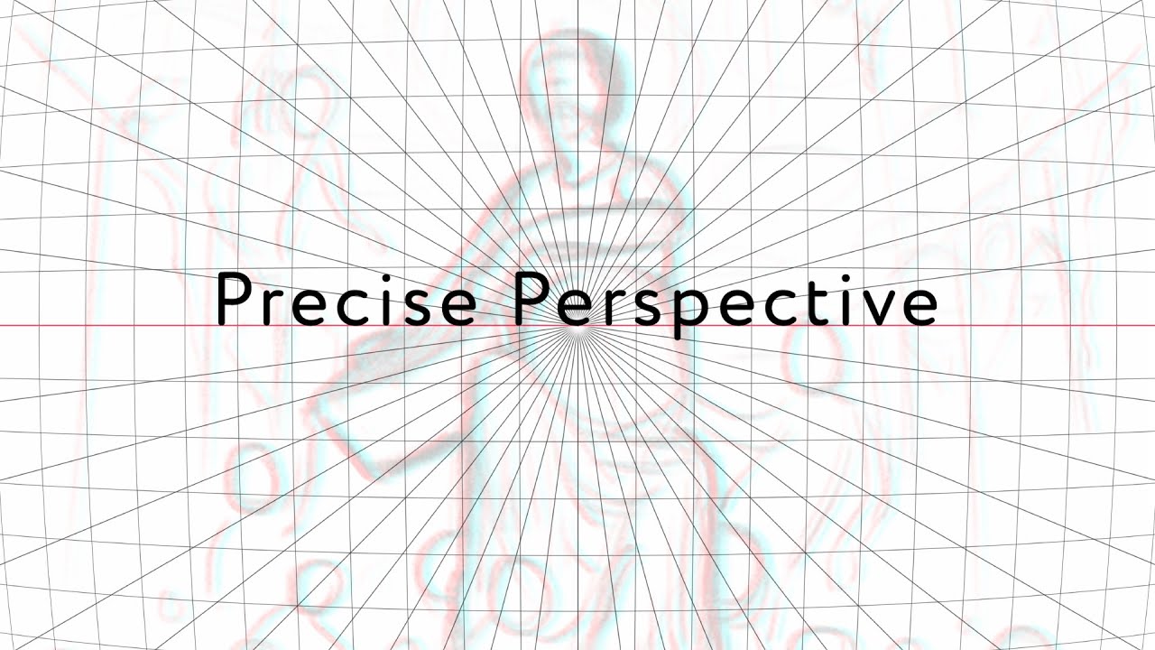 How To Use Precise Perspective In a Drawing?