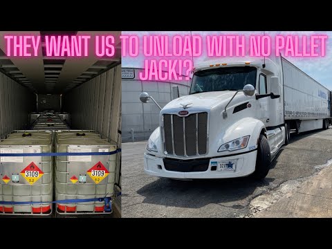 We have to move the pallets ourselves with no Pallet Jack ??!?