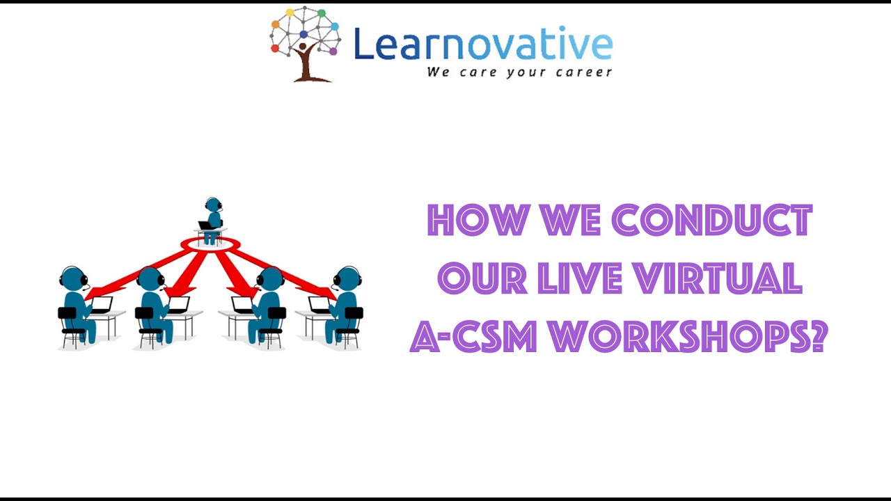 Learnovative | How we conduct our Live Virtual A CSM Training |
