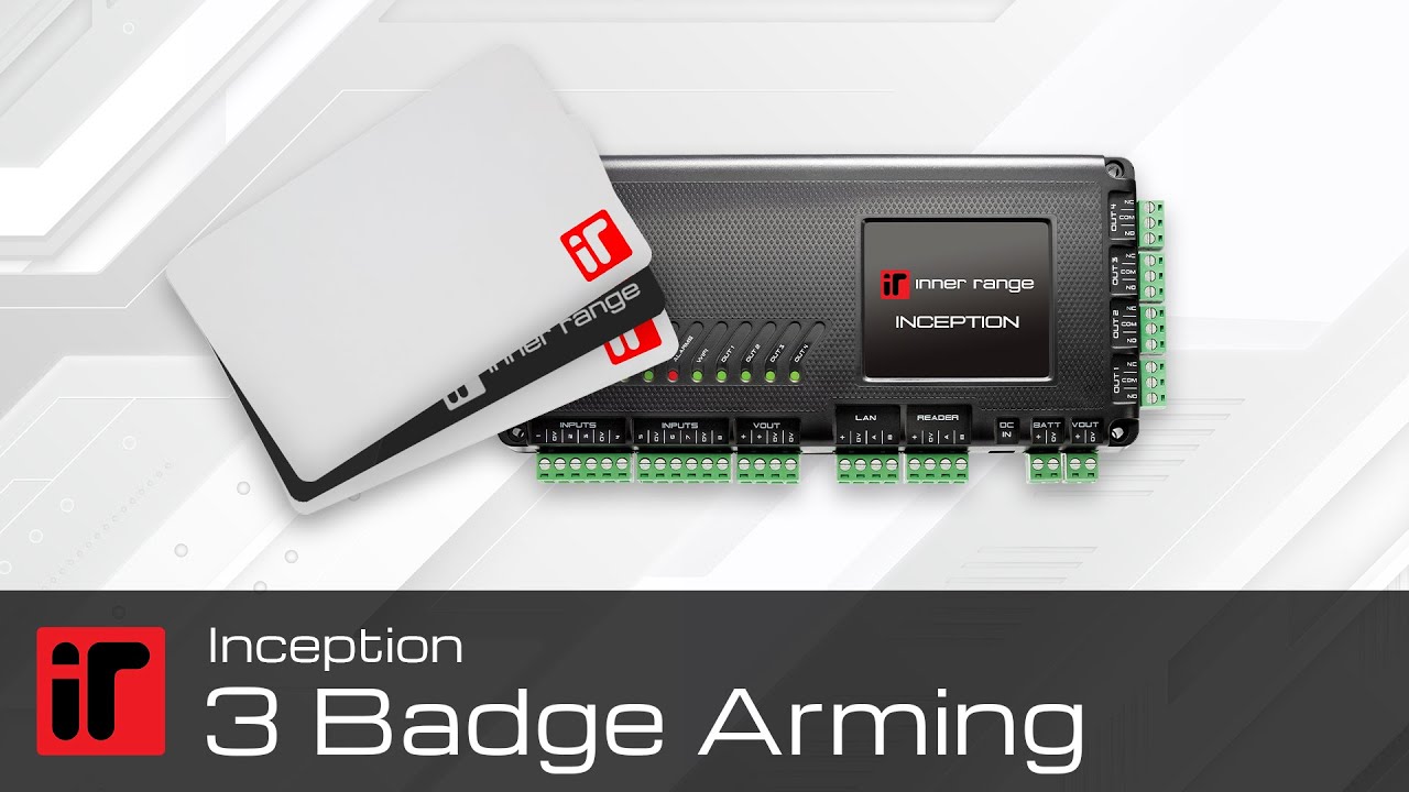 Inner Range - 3 Badge Arming Feature