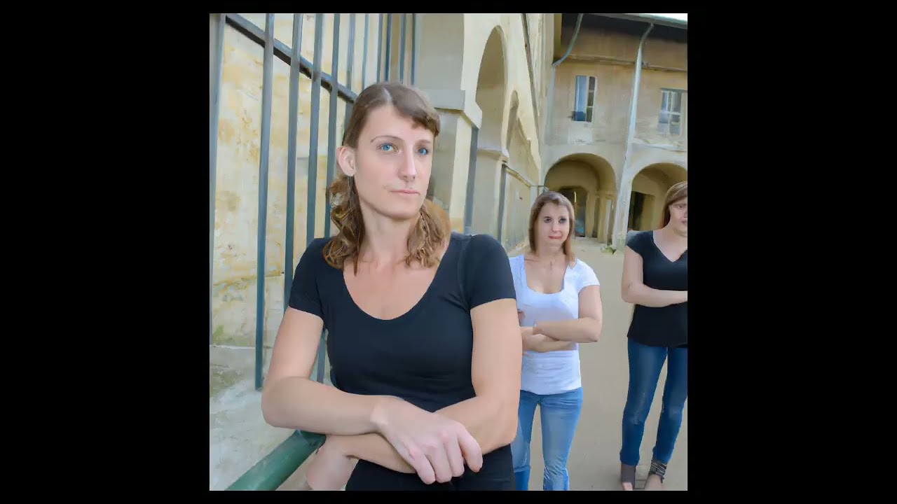 AI Images of Women with Partners in Prison