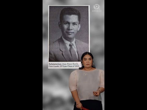 WATCH: 100 years of Juan Ponce Enrile