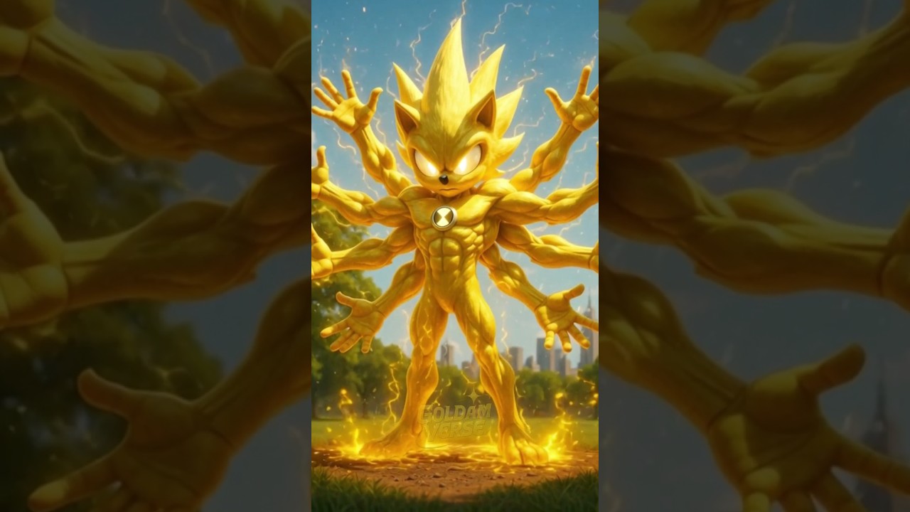 Sonic Omnitrix Chaos! Shadow, Knuckles & Dr. Eggman Go INSANE Transformations ⚡💥 #shorts