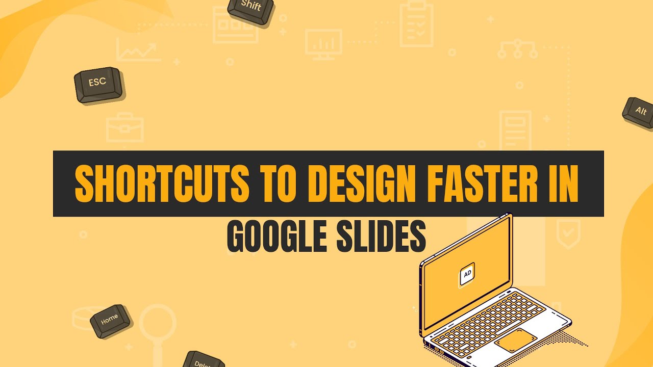 How to create google slides designs faster with easy shortcuts