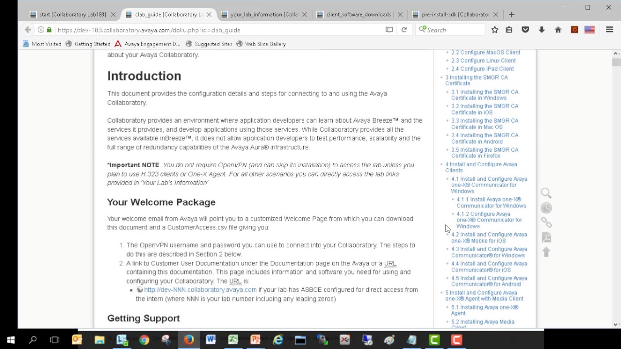 Learning Lab Introduction