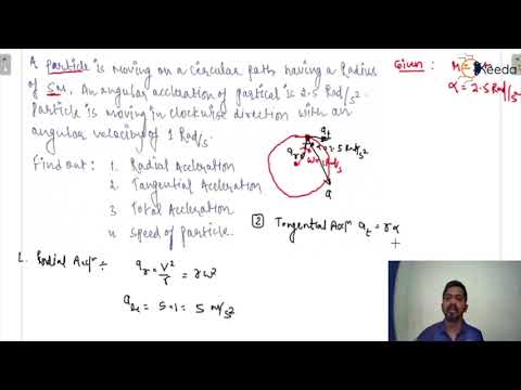 Practice Question 2: Acceleration - Velocity and Acceleration Analysis - GATE Video Lecture ...