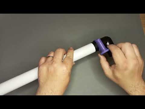 3D-Printed Screw Hose Clamp (25-40mm) – Surprisingly Strong!