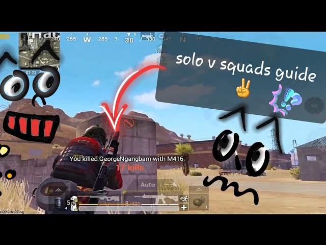 BGMI Solo vs Squad survival strategies
