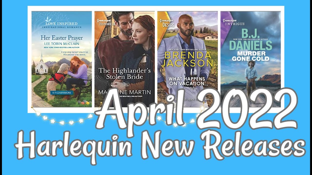 Harlequin New Releases Reading Vlog {April 2022}