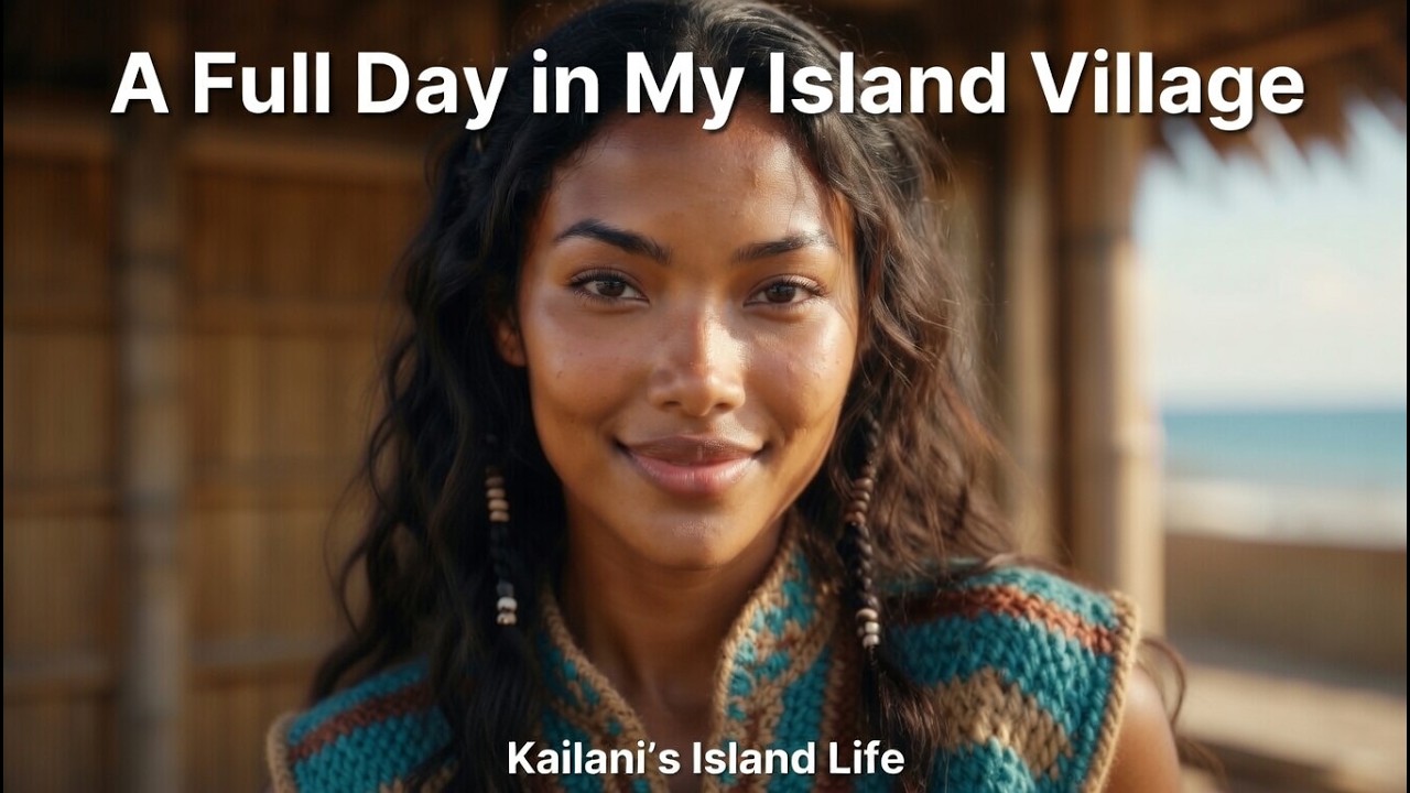 A Full Day in My Tiny Tropical Island Village 🌴 | Kailani’s Island Life (First Long Vlog)