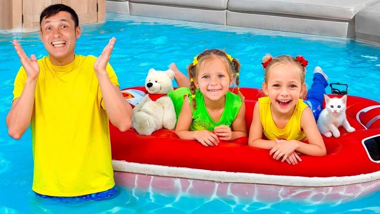 Reglas de seguridad en la piscina: Maya enseña a los niños