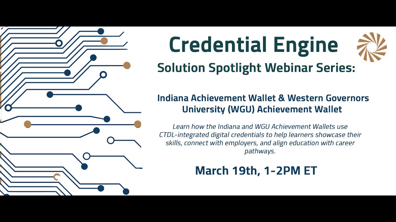 Solution Spotlight Series:  Indiana & Western Governors University (WGU) Achievement Wallet
