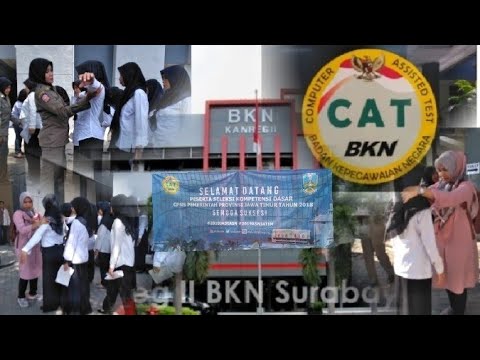 Hari Ke 10 Pelaksanaan SELEKSI KOMPETENSI DASAR (SKD) CPNS 2018 DI KANREG II BKN SURABAYA