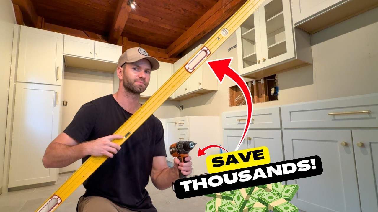 How to Install Kitchen Cabinets Like a PRO (and Save Thousands!) - DIY Step-by-Step Guide