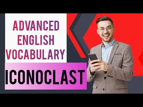 Daily doze of English vocabulary l What is an iconoclast l Learn English easily @Abidhiyajunction