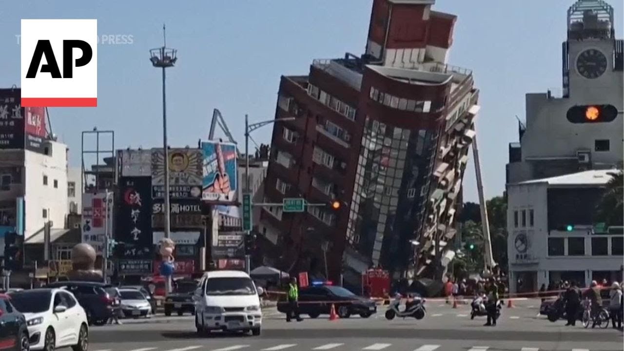 Strongest earthquake in 25 years rocks Taiwan | arabtimes