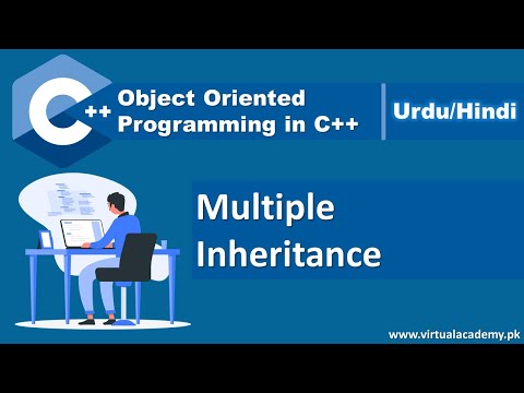 Learn Multiple Inheritance in C | Object Oriented Programming Course in Urdu Hindi - Mind Luster